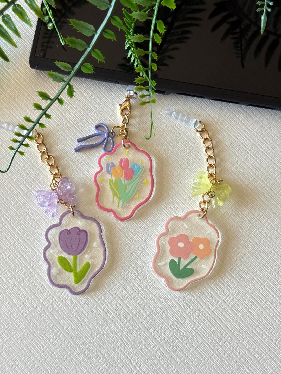 Cute Flower Nintendo Switch Charm | Dust Plug Charm for Switch 2 Steam ...