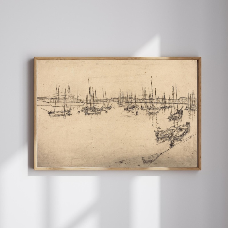Harbor Black Sketch - Etsy