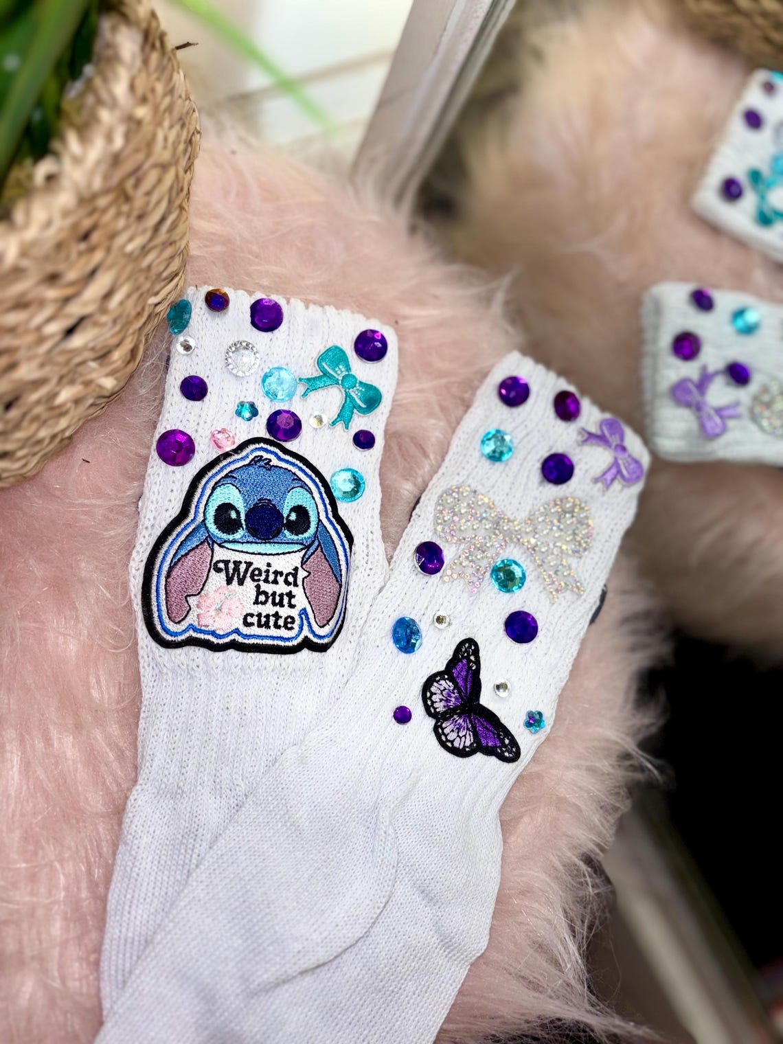 Custom Kids LILO & Stich Charm Junk/slouch Sock - Etsy