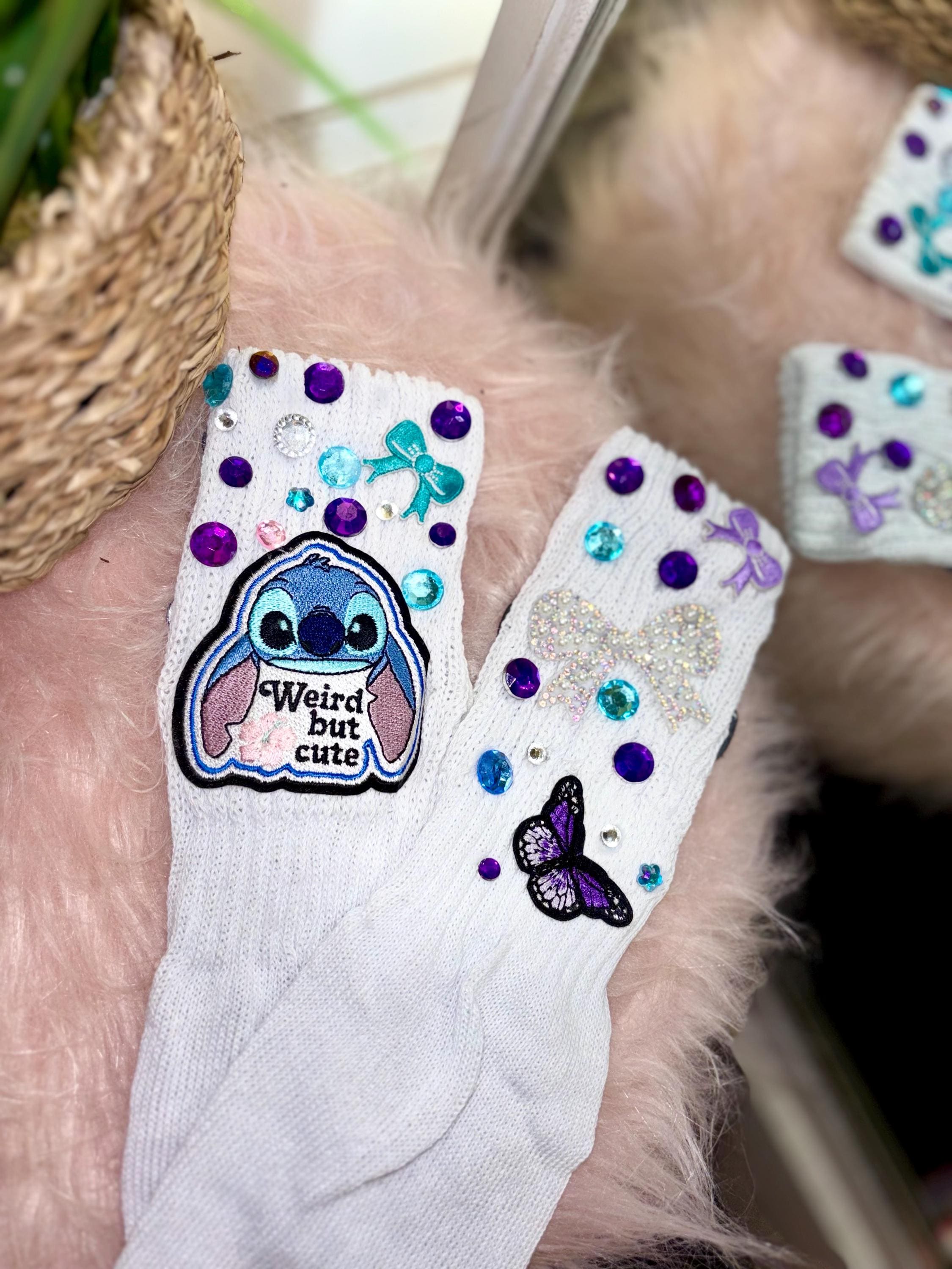 Custom Kids LILO & Stich Charm Junk/slouch Sock - Etsy