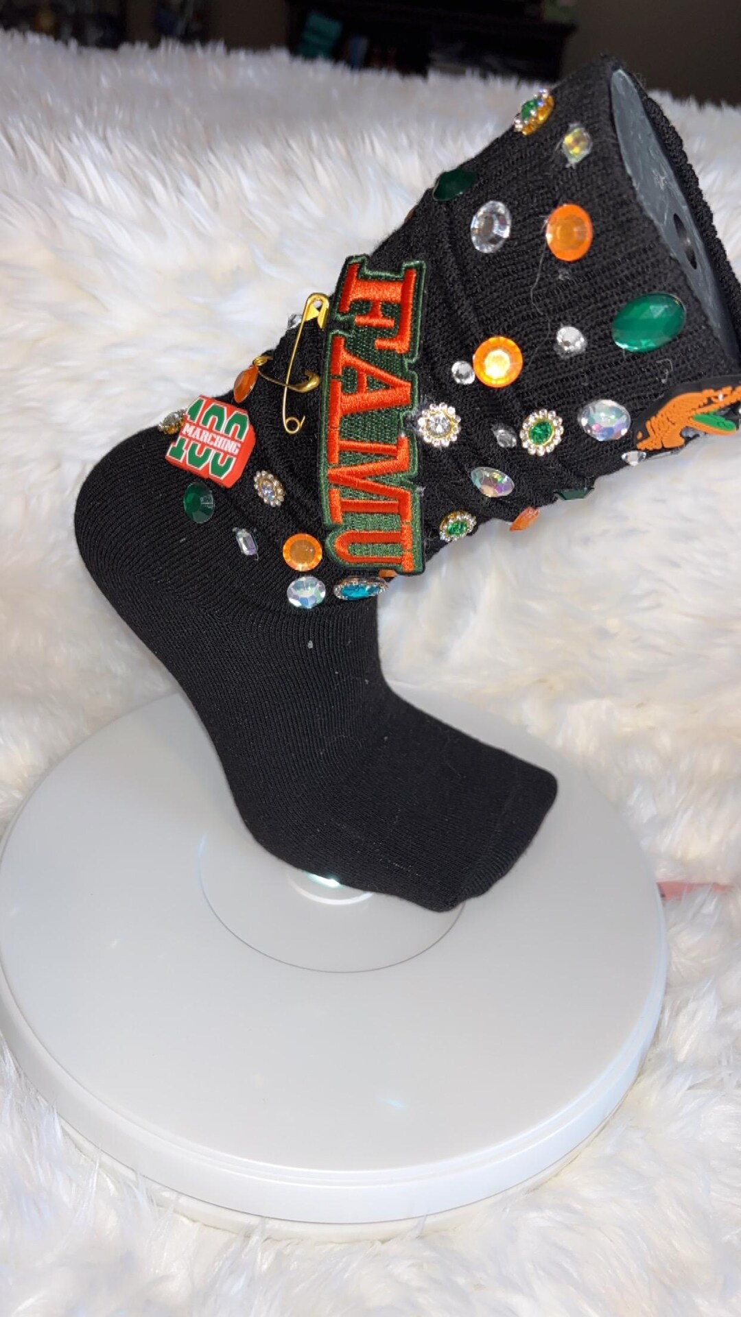 FAMU Black Junk Socks - Etsy
