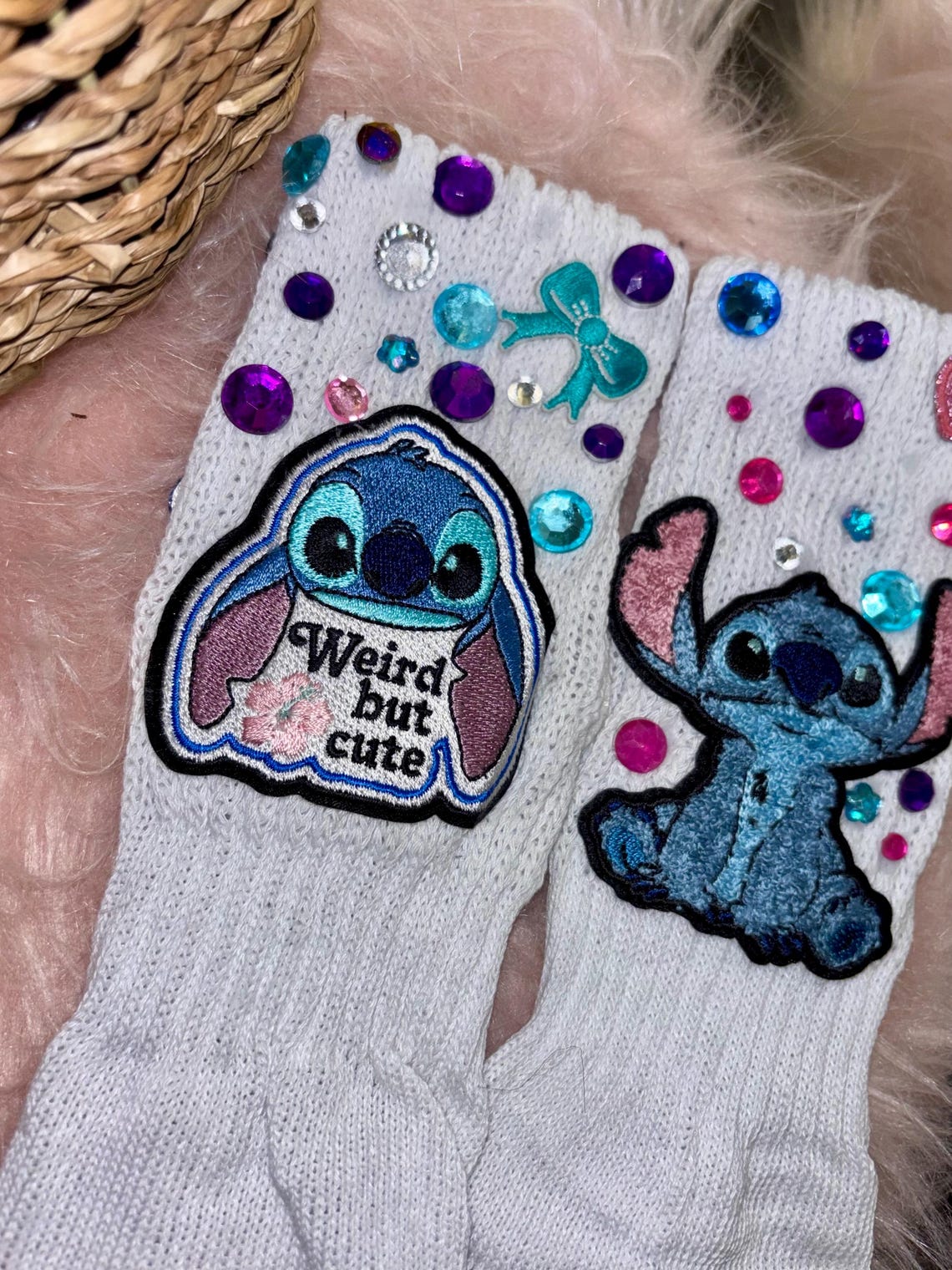 Custom Kids LILO & Stich Charm Junk/slouch Sock - Etsy