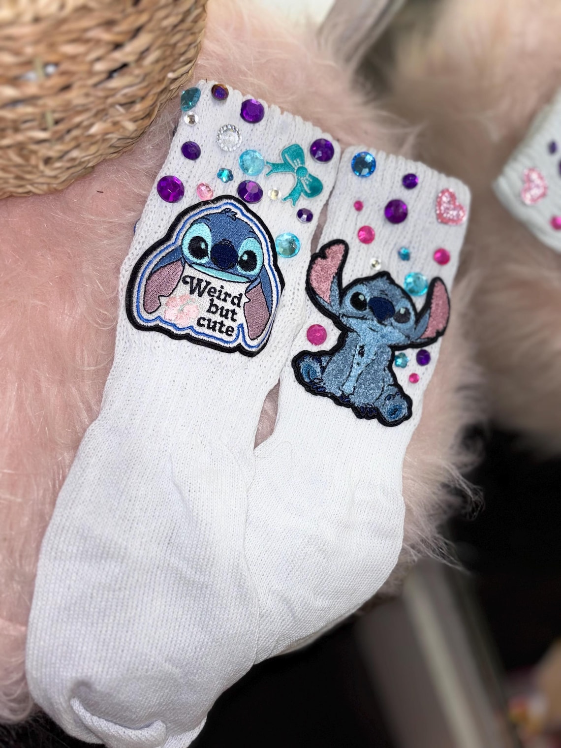 Custom Kids LILO & Stich Charm Junk/slouch Sock - Etsy
