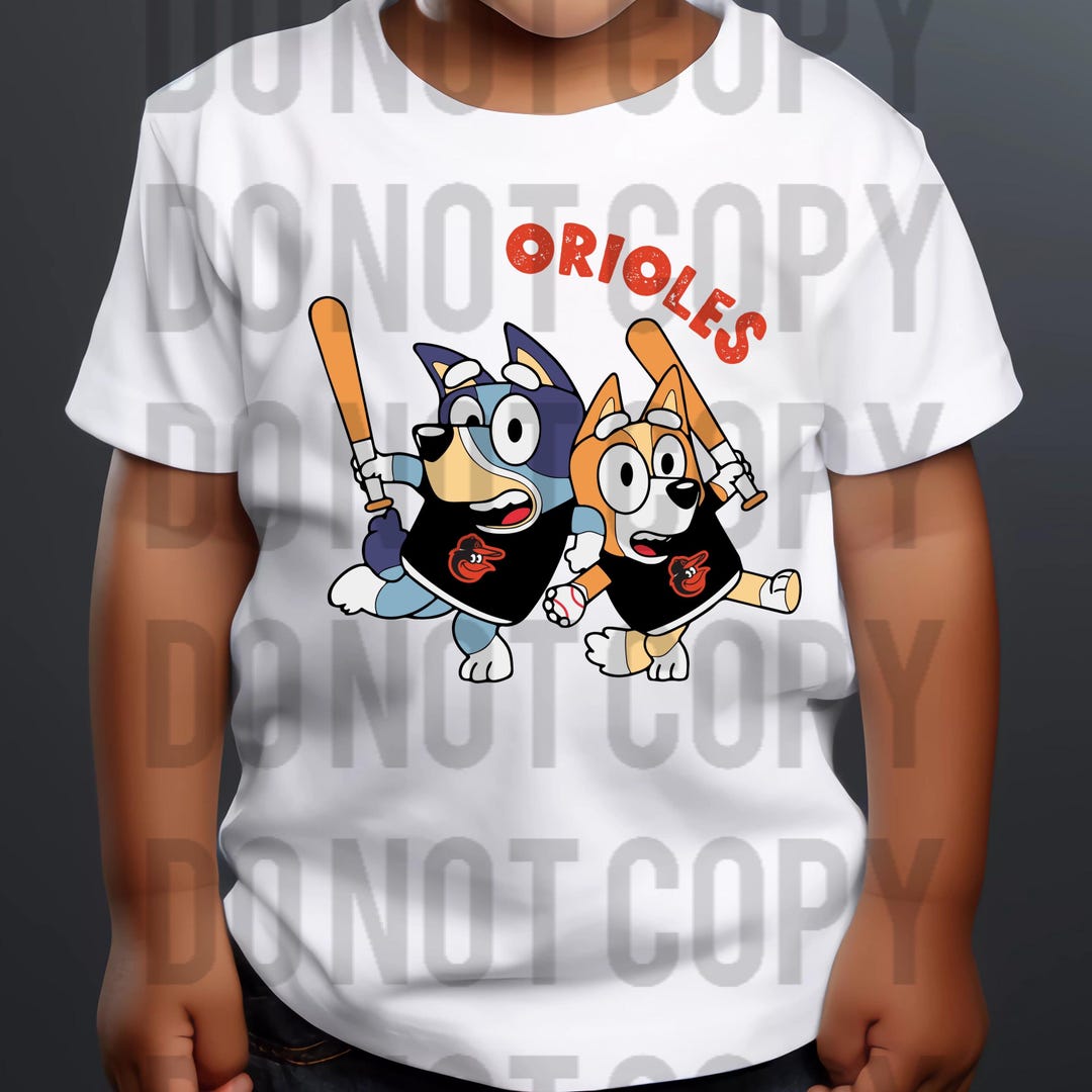 Bluey Baseball PNG - Etsy
