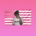 Juice WRLD Pink American Flag | 999 LLJW Tribute Banner | Rapper Wall ...