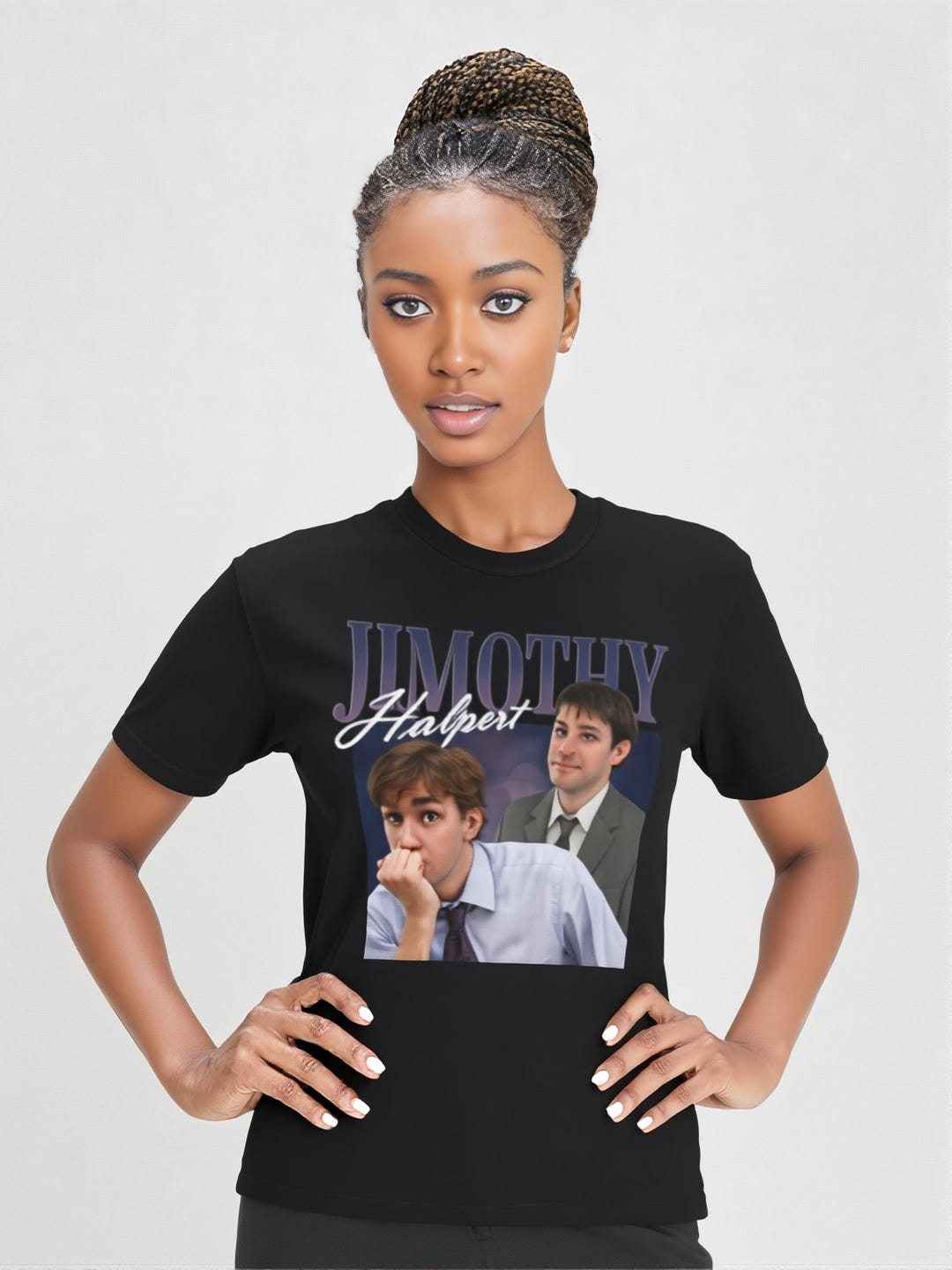 Jim Halpert Shirt- the Office TV Show Tee, Funny Dunder Mifflin Gift ...