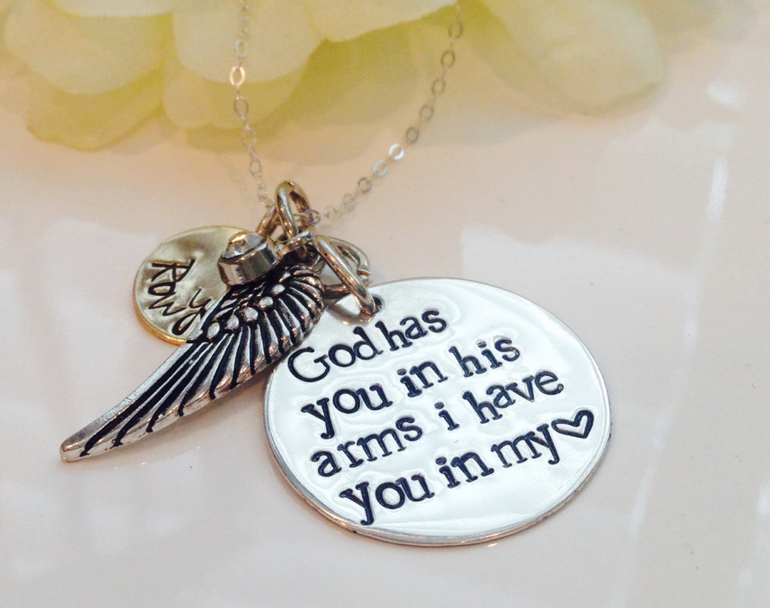 Loss of a Loved One Necklace-loss of a Child Necklace- - Etsy