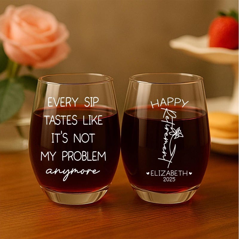 Wine Cup Retirement - Etsy