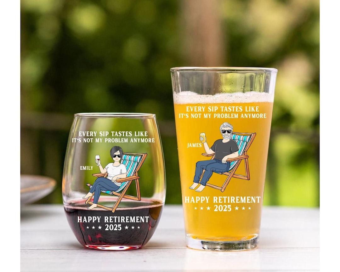 Personalized Retirement Gift for Men Women, Retired Coworker Gift ...