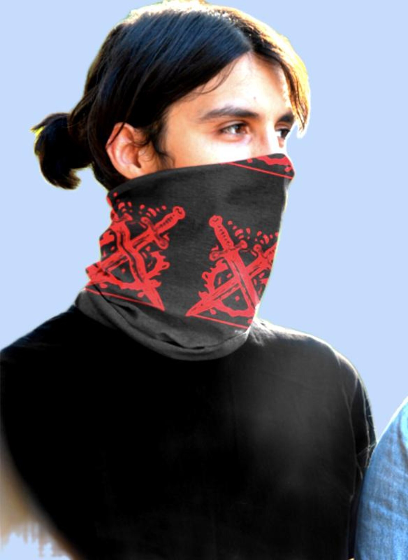 Techwear Tube Scarf Infinity Headband for Futuristic Adventures ...