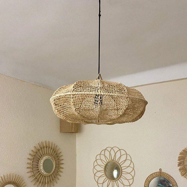 Boho Lampshade - Etsy UK