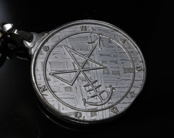 Sigil of Abaddon Sigil of Demons, Demon Seal Pendant Celestial Necklace ...