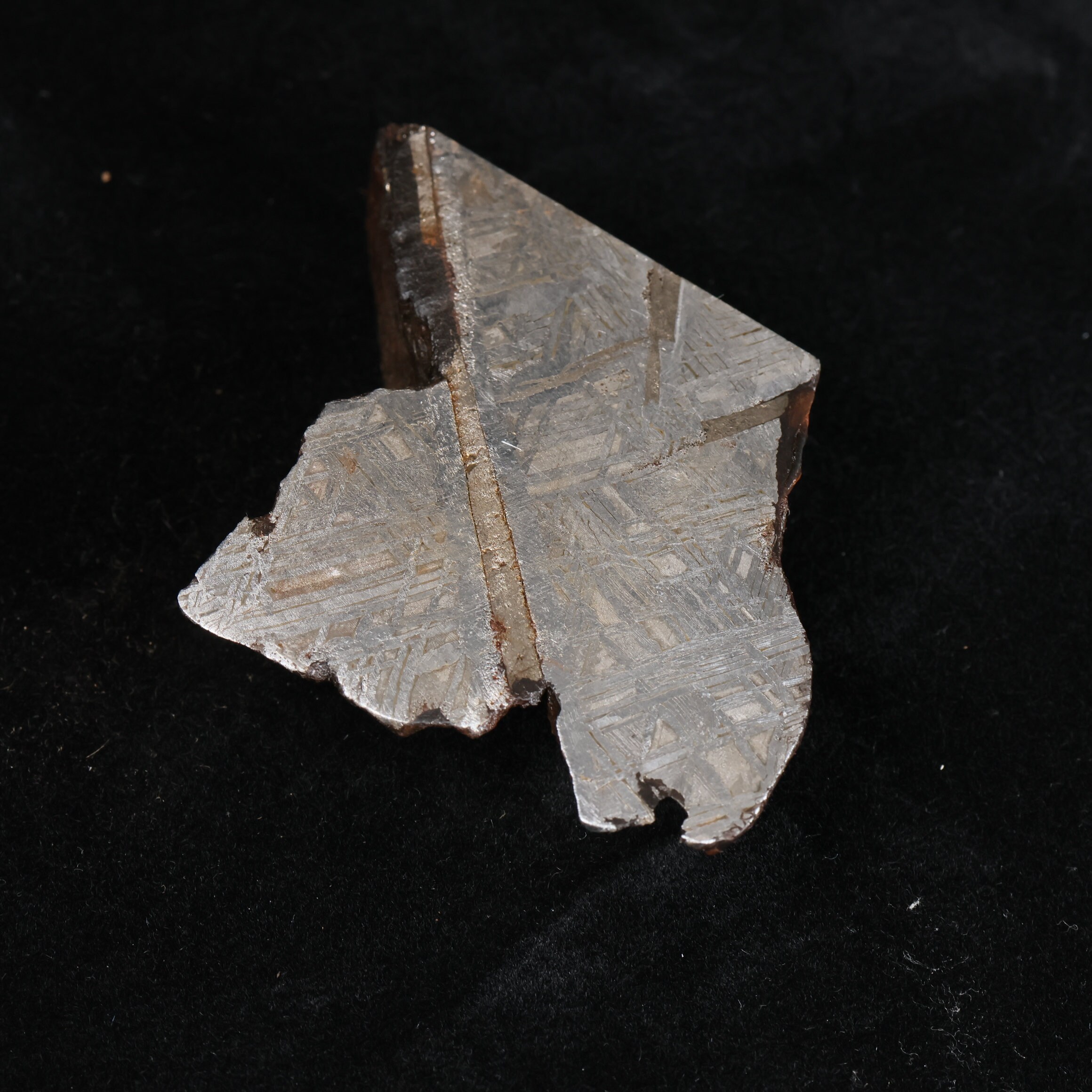 Natural Meteorite IRON Meteorite Slice Z460 - Etsy