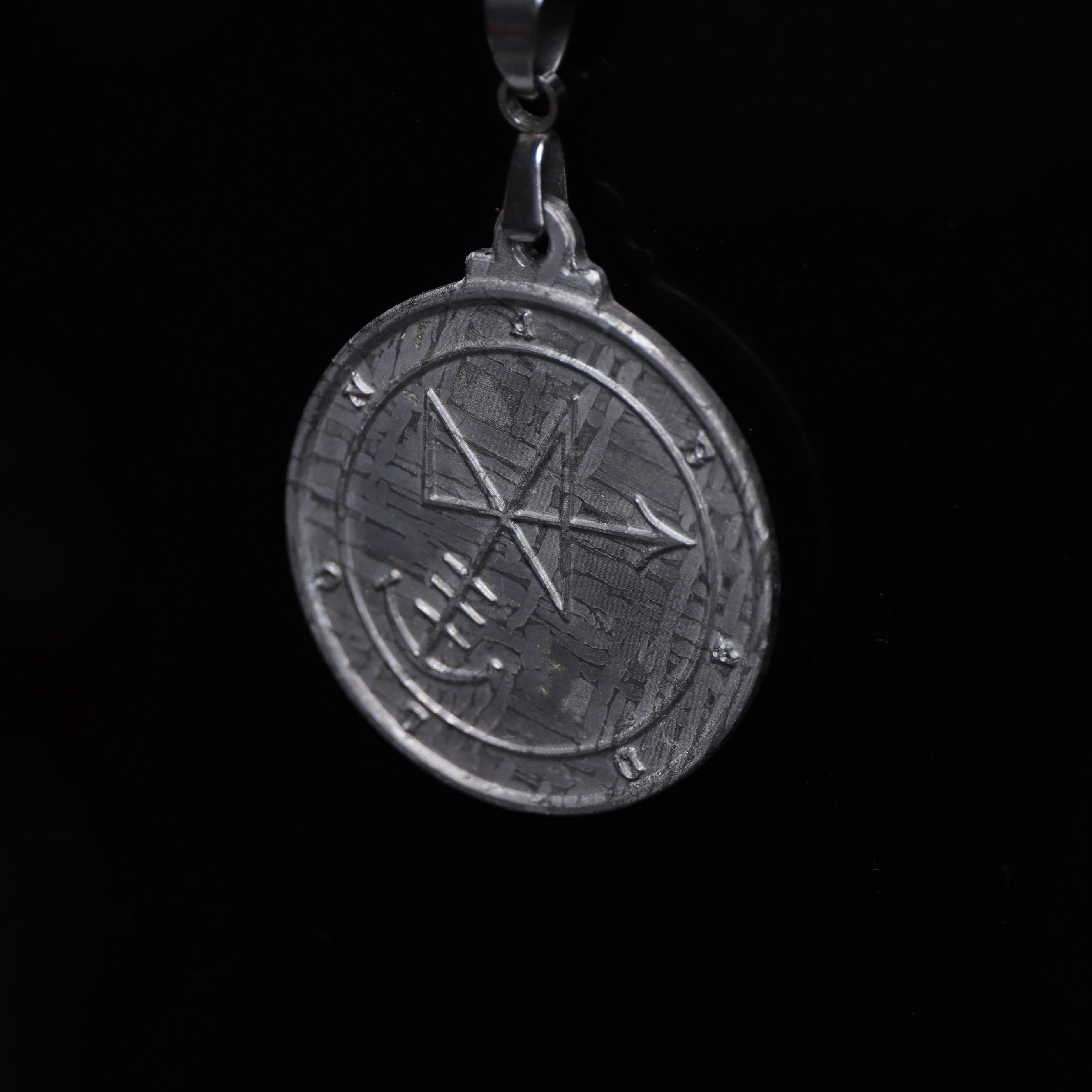 Sigil of Abaddon Sigil of Demons, Demon Seal Pendant Celestial Necklace ...