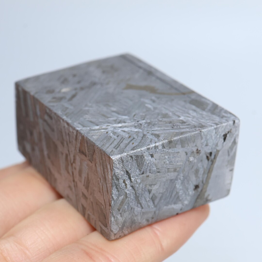 244g Meteorite Cube, Natural Muonionalusta Celestial Block CU641 - Etsy