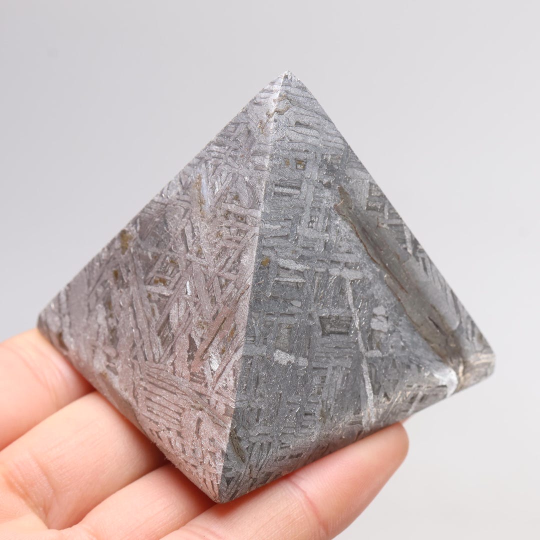 367g Meteorite Pyramid,natural Muonionalusta Meteorite ,meteorite Gift ...