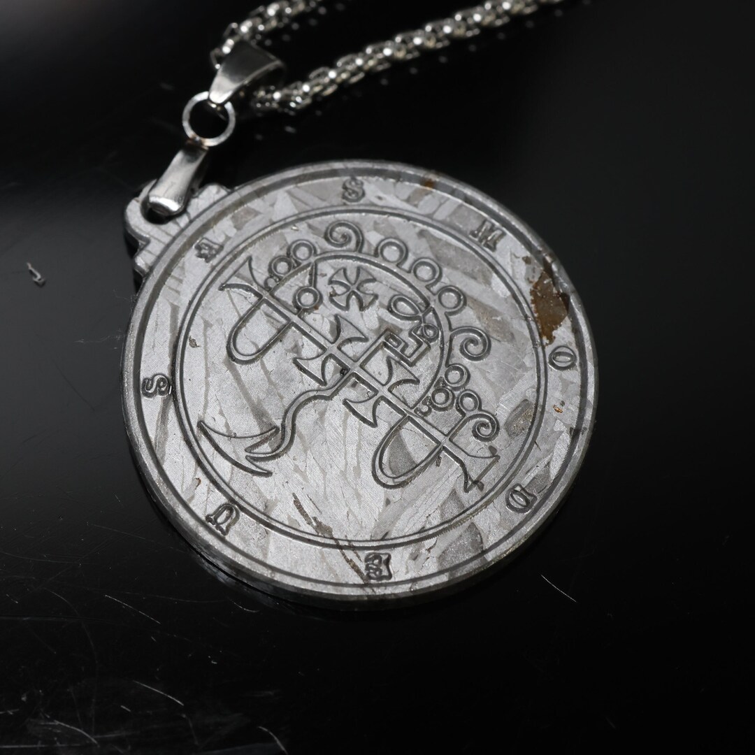 Sigil of Asmoday Sigil of Demons, Demon Seal Pendant Celestial Necklace ...