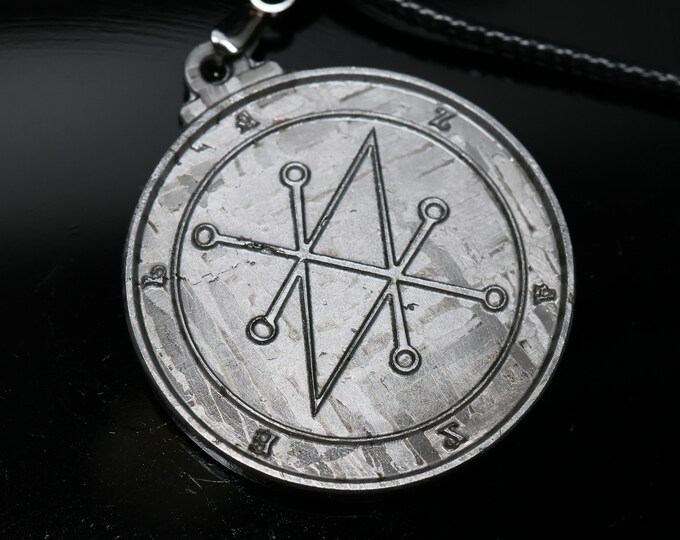 Sigil of Azazel Sigil of Demons, Demon Seal Pendant Celestial Necklace ...