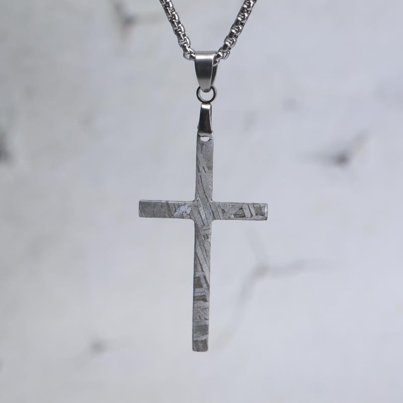 Meteorite Cross - Etsy
