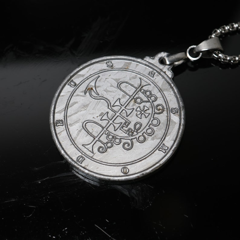 Sigil of Asmoday Sigil of Demons, Demon Seal Pendant Celestial Necklace ...