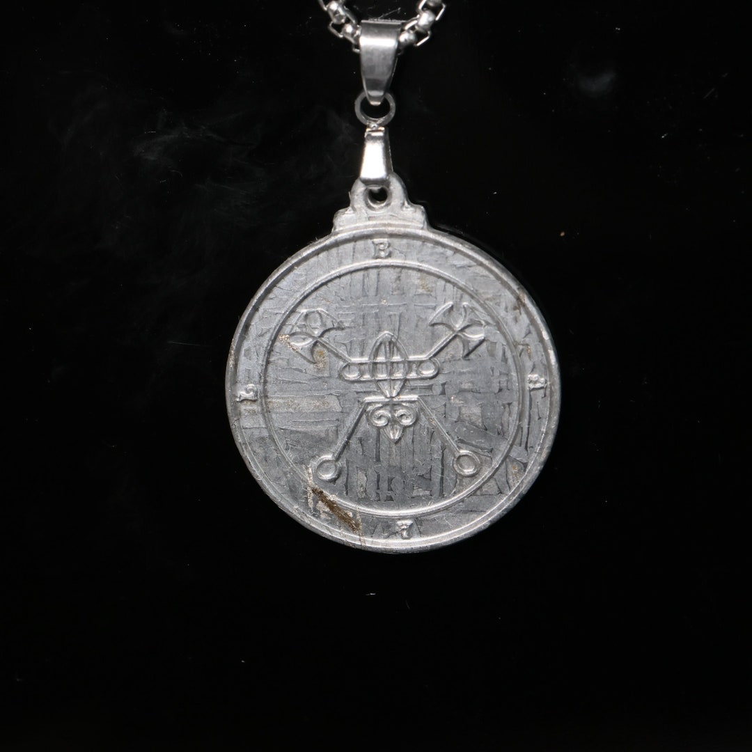 Sigil of King Bael Sigil of Demons, Demon Seal Pendant Celestial ...