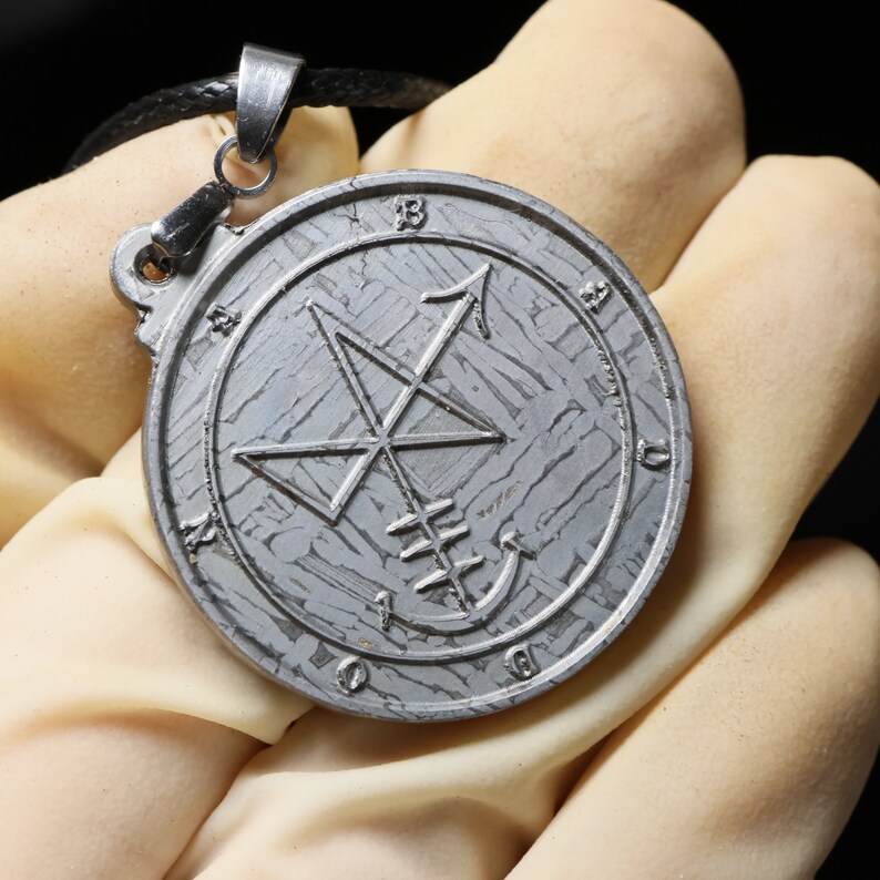 Sigil of Abaddon Sigil of Demons Demon Seal Pendant Celestial - Etsy