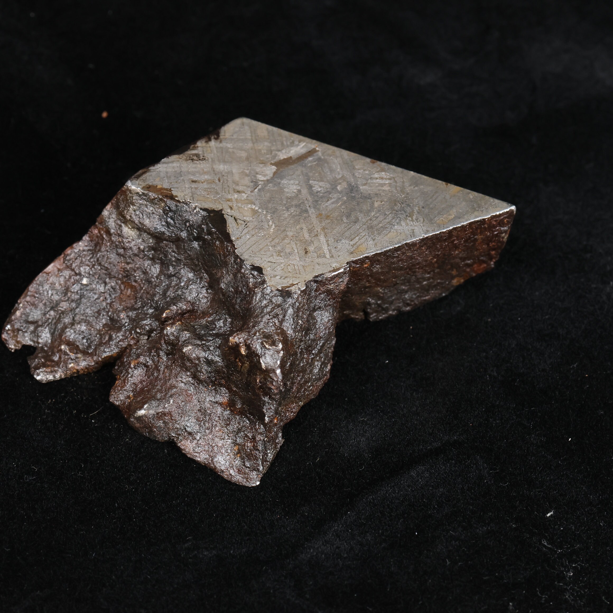 Natural Meteorite IRON Meteorite Slice Z460 - Etsy