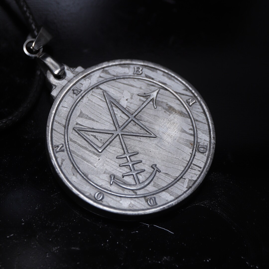 Sigil of Abaddon Sigil of Demons Demon Seal Pendant Celestial - Etsy