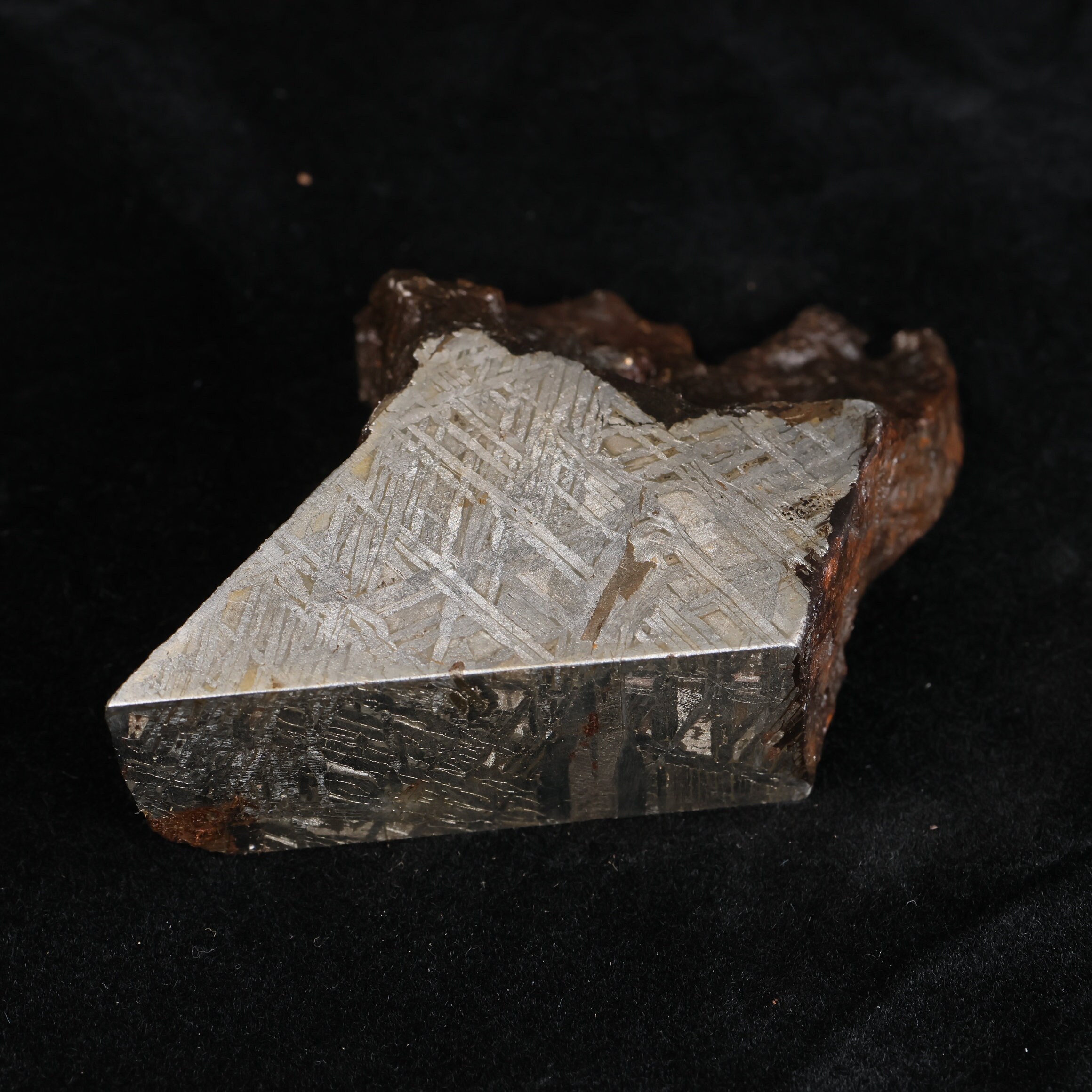 Natural Meteorite IRON Meteorite Slice Z460 - Etsy