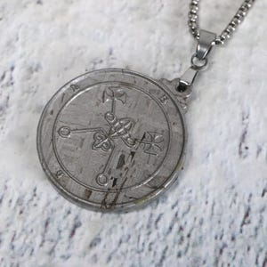 Sigil of King Bael Sigil of Demons, Demon Seal Pendant Celestial ...