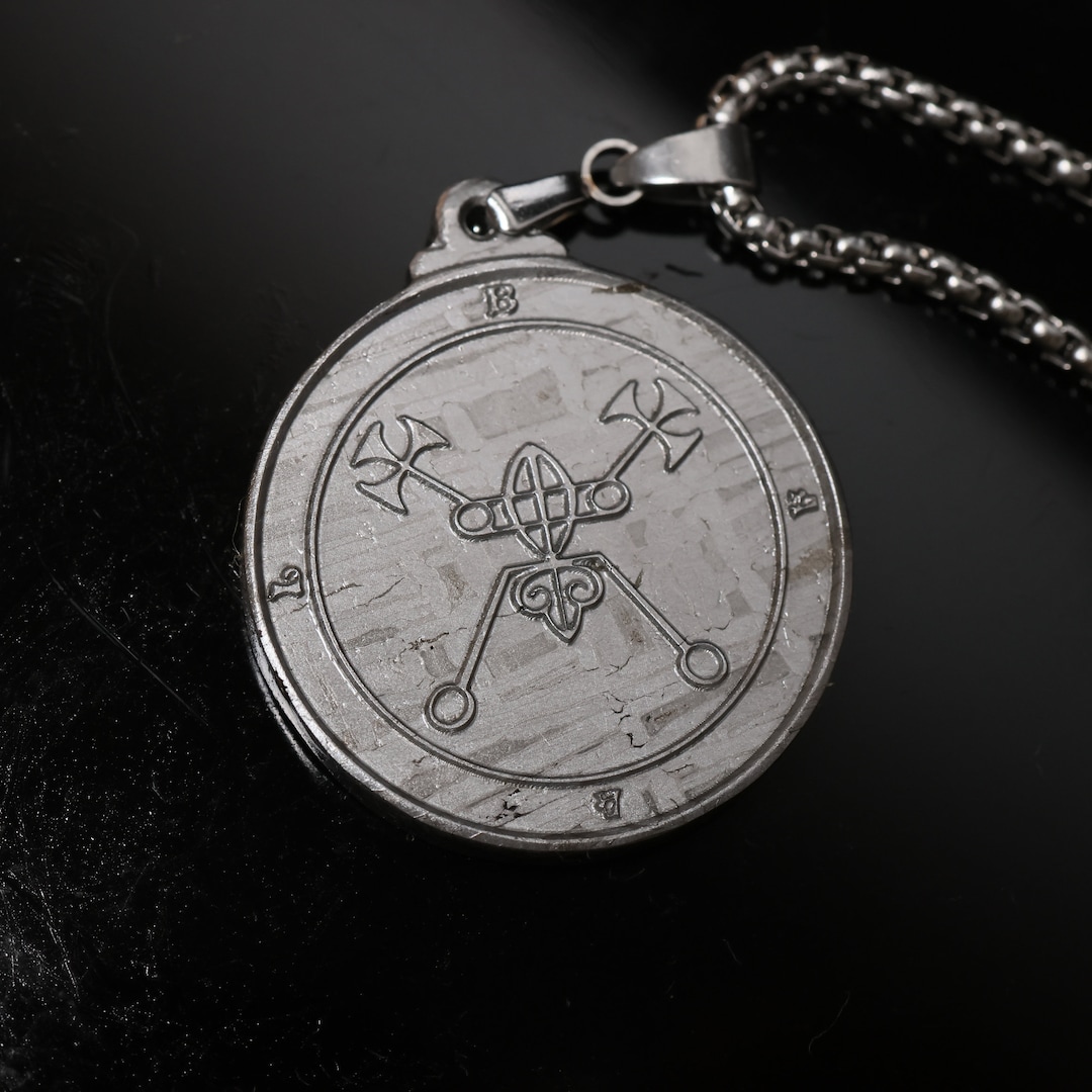 Sigil of King Bael Sigil of Demons, Demon Seal Pendant Celestial ...