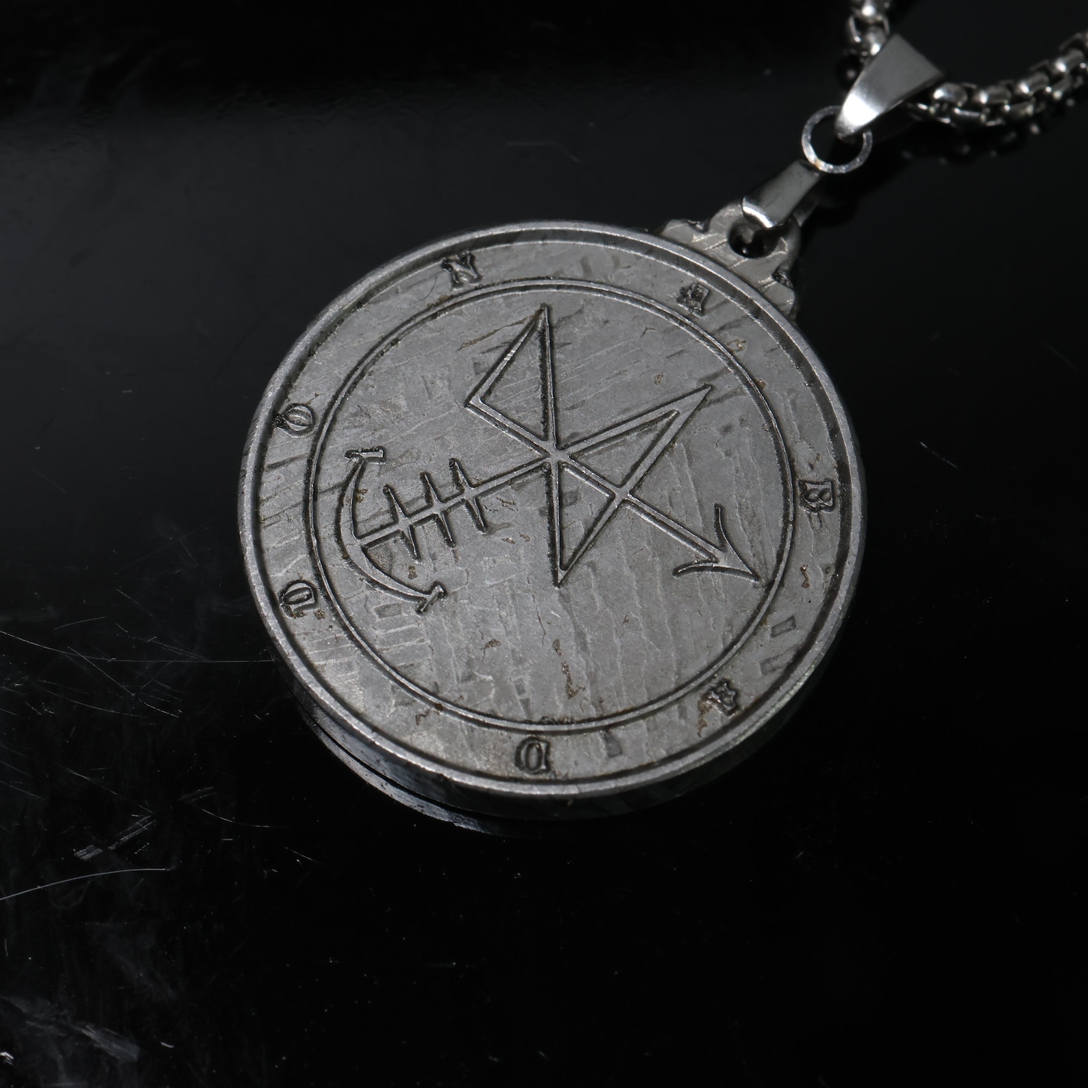 Sigil of Abaddon Sigil of Demons, Demon Seal Pendant Celestial Necklace ...