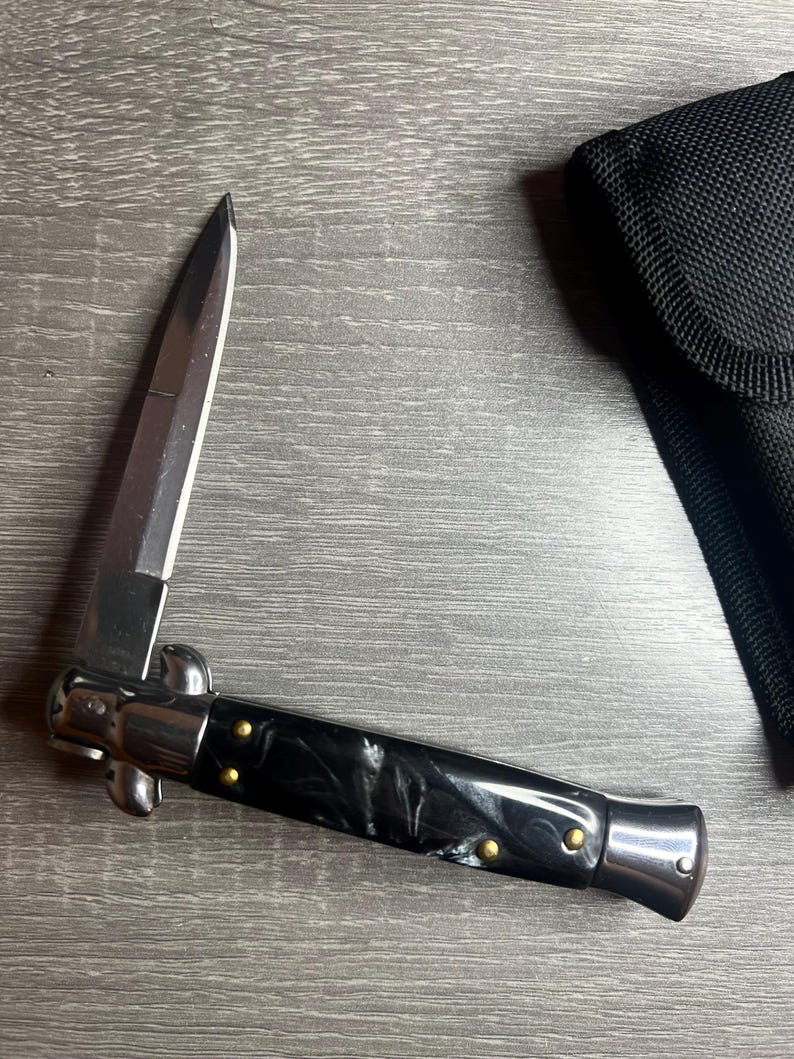Vintage Italian Style Stilleto Knife - Etsy