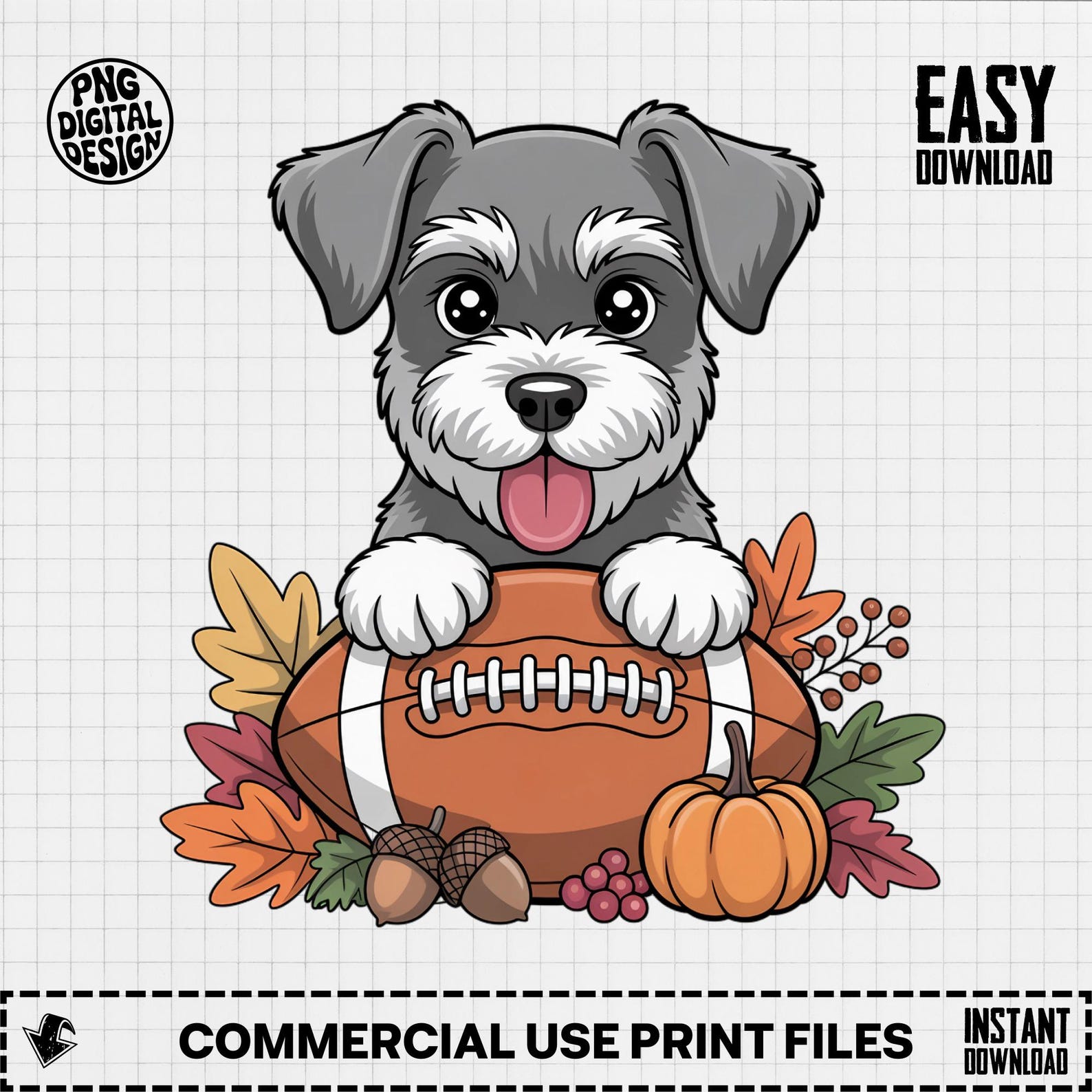 Schnauzer Dog Png, Football Png, Autumn Leaves Clipart, Fall Png, Dog ...