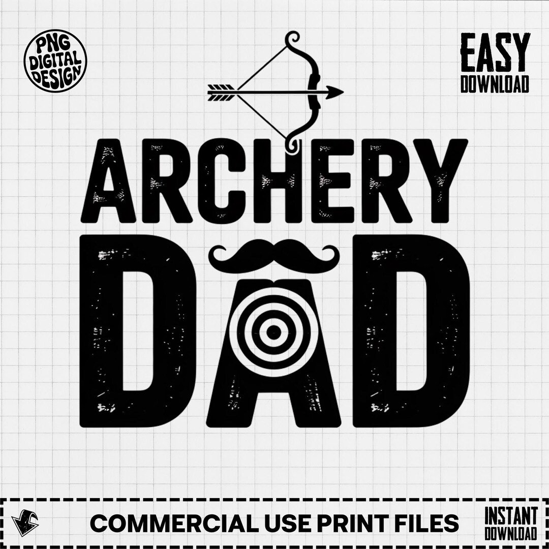 Archery Dad Png, Dad Png, Father's Day Png, Archery Png, Dad Archery ...