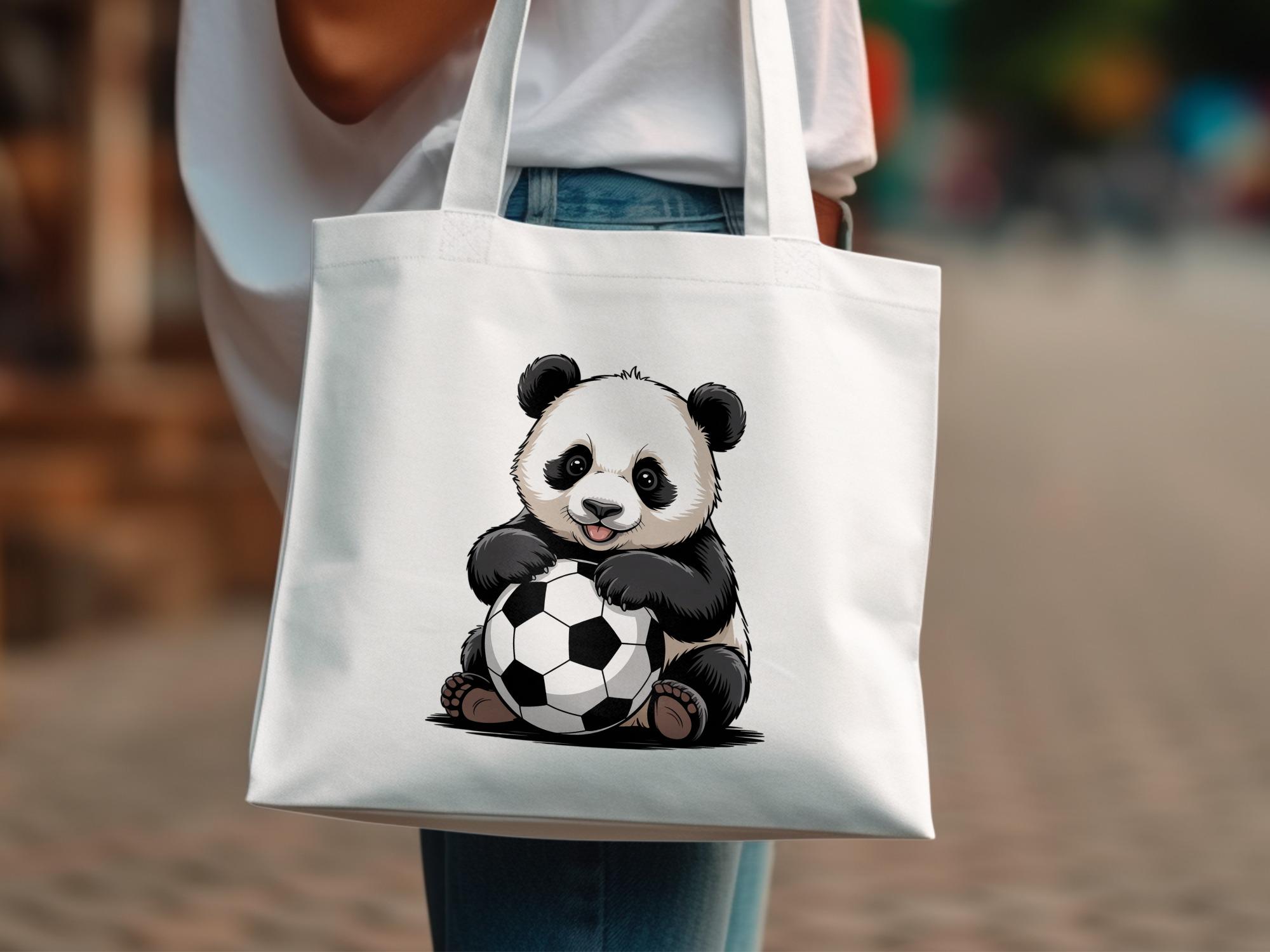 Panda Soccer PNG, Cute Panda Clipart, Sports Panda Bear, Football Png ...
