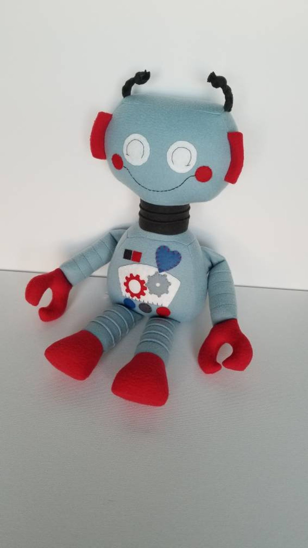 Robot de juguete Robot Muñeca robot Juguetes Muñeca Peluche Azul claro ...