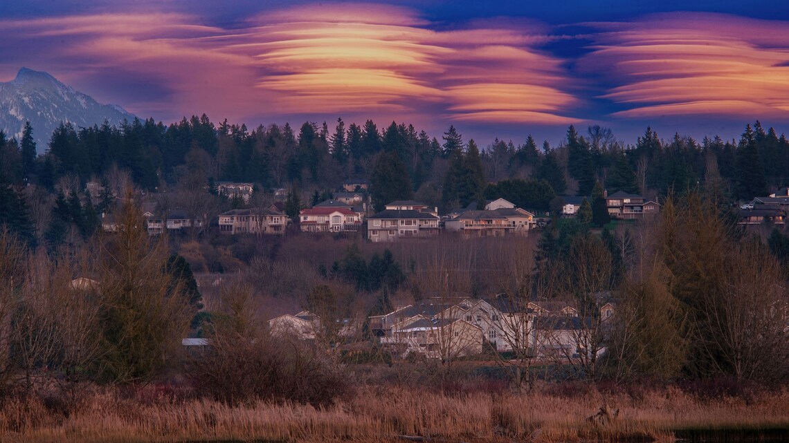 Lenticular Clouds - Wild Skies - Sunset Photography - Fine Art ...