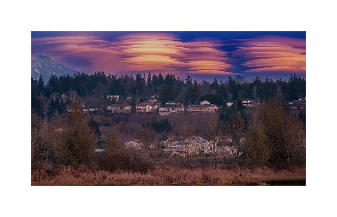 Lenticular Clouds - Wild Skies - Sunset Photography - Fine Art ...