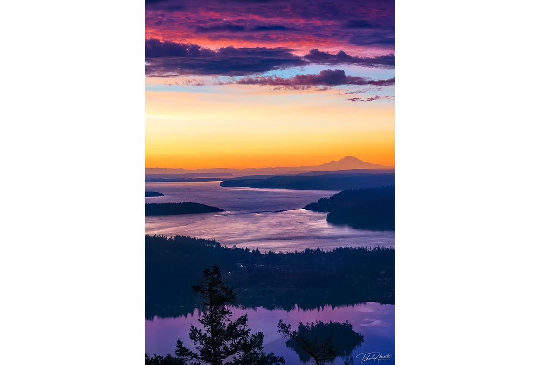 Landscape Portrait Photography Mt Erie Sunrise Mt Erie Art Wall ...