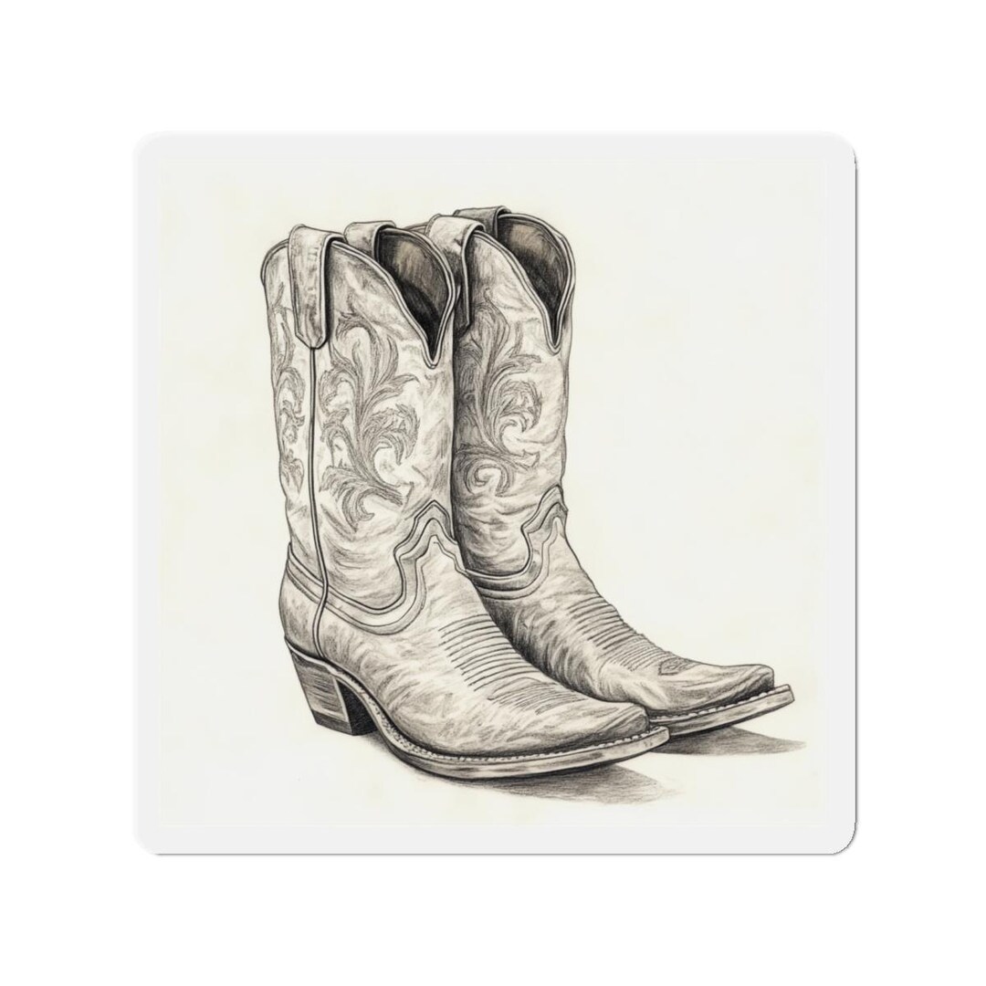Cowboy Boot Magnets Country Accessories Gift for Western Lovers ...