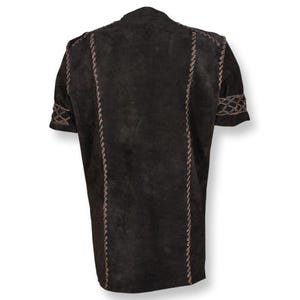 Ragnar Lothbrok Viking Leather Jacket - Handmade Viking Vest - TV ...