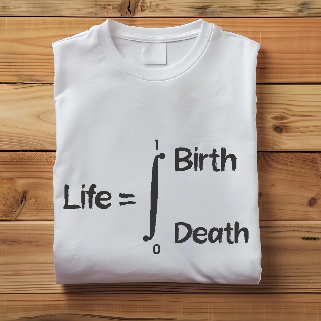 Life Integral Equation Shirt, Funny Math Teacher Gift, Calculus T-shirt ...
