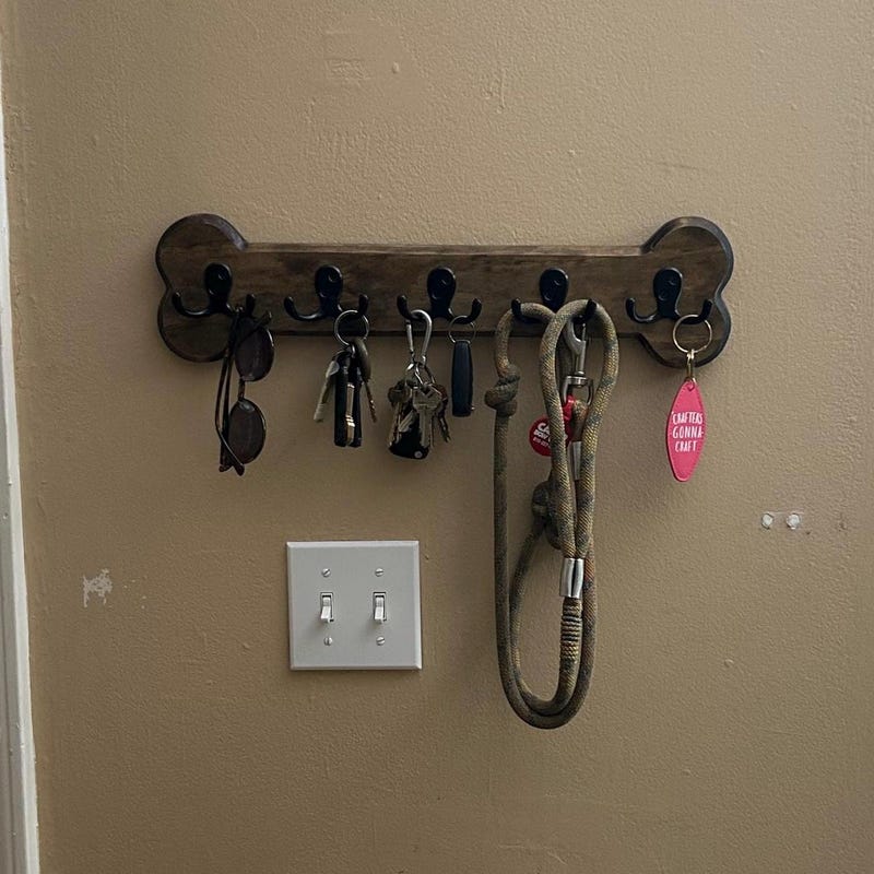 Dog Leash Rack - Etsy