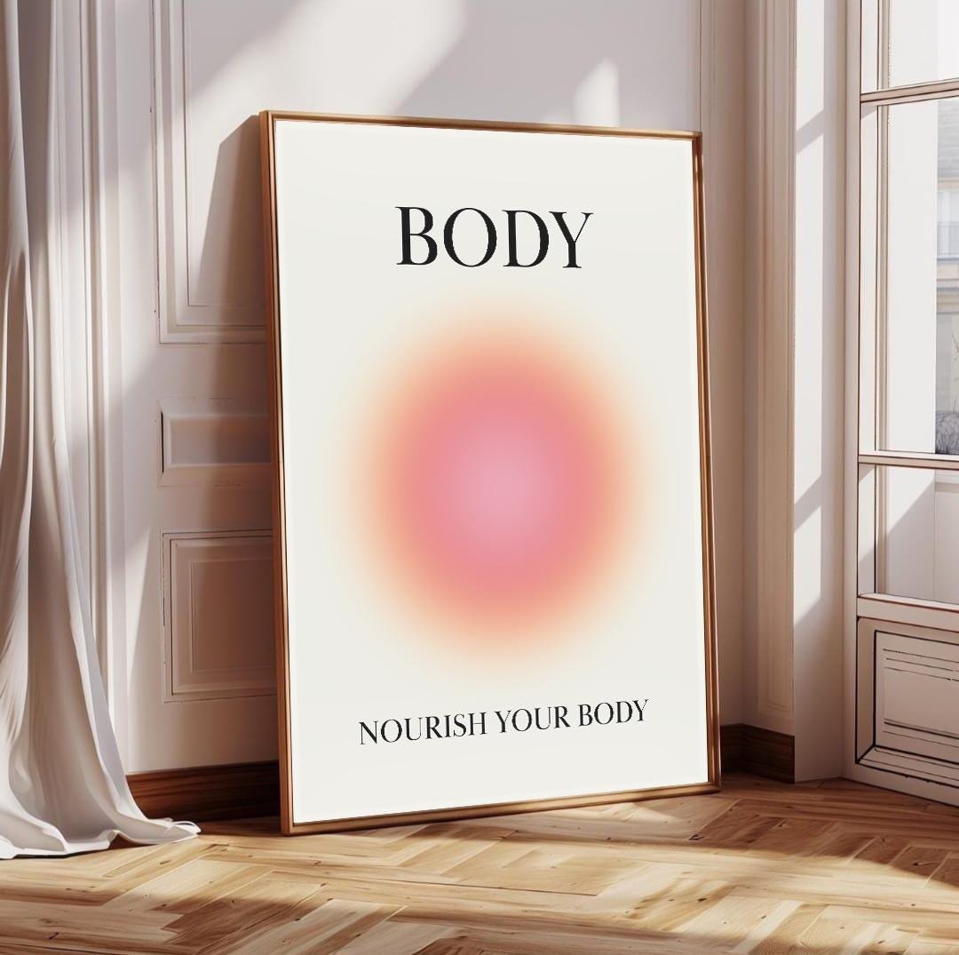 Colourful Aura Poster - Body, Positive Affirmation Aura Poster ...