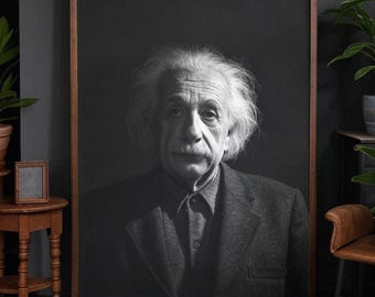 Albert Einstein Wall Art - Etsy