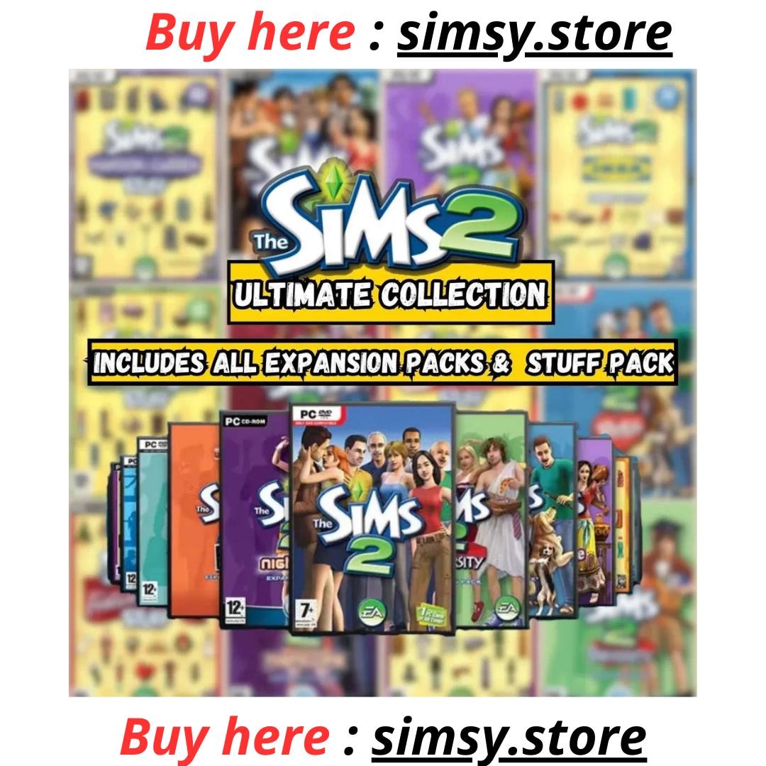 The Sims 2 Complete Collection - Complete Expansion Pack - Etsy