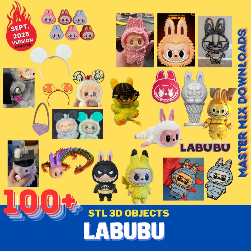 Labubu Stl File Labubu - Etsy