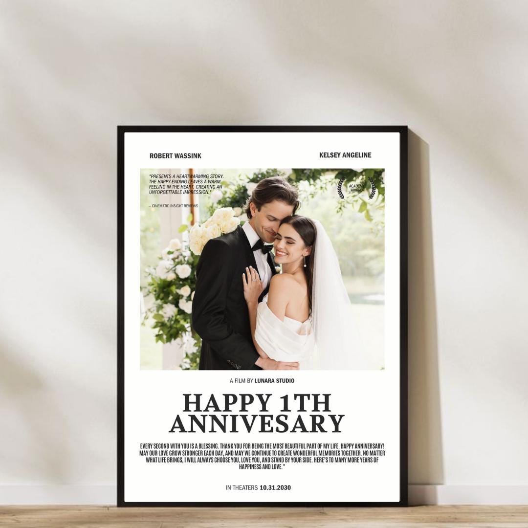 Personalized Gift for Wedding Anniversary | Custom Gift for Her ...