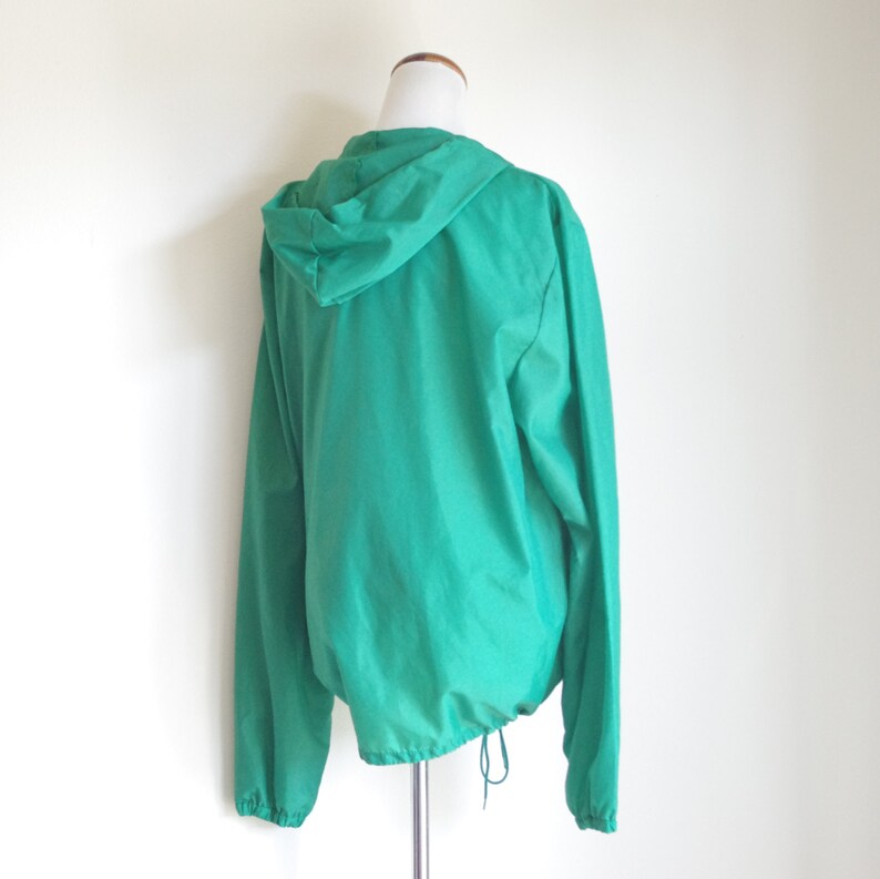 Vintage Green Jacket Mens Jacket Kelly Green Pullover - Etsy